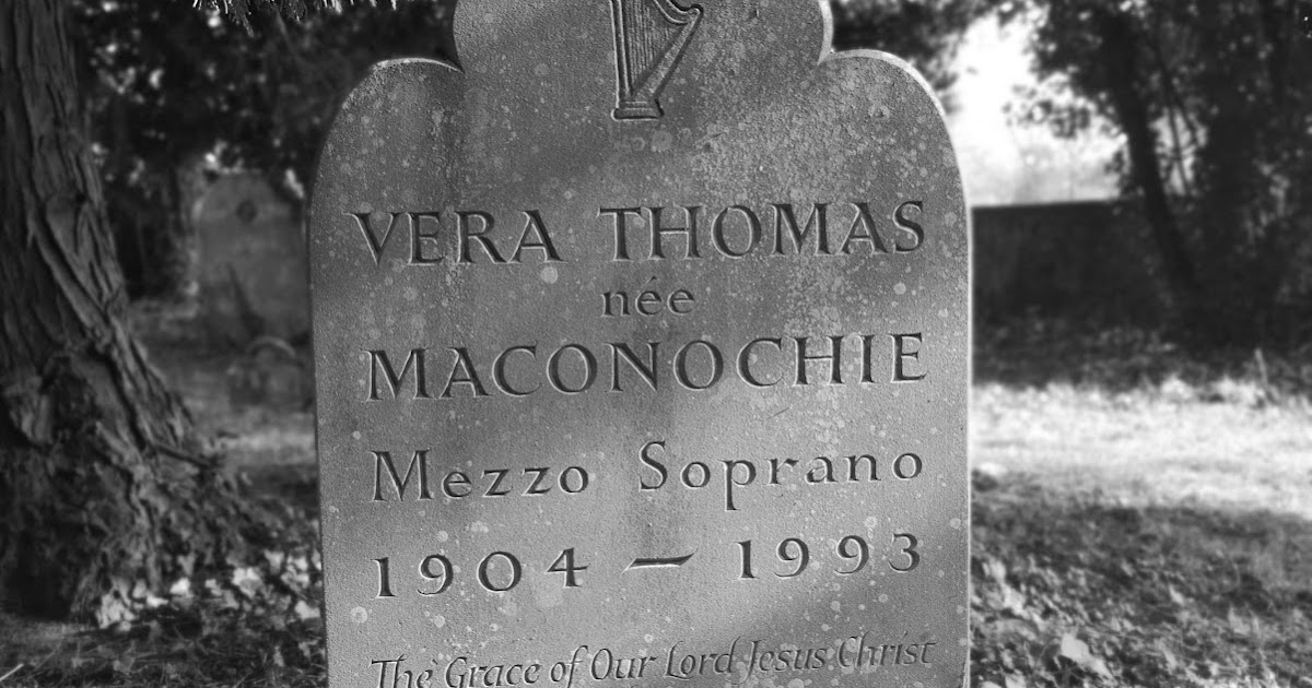 Mark Bridge: Vera Thomas nee Maconochie: Mezzo Soprano