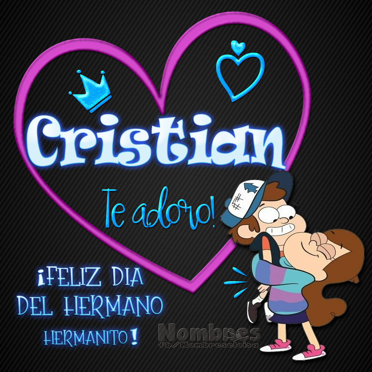 Feliz día del hermano