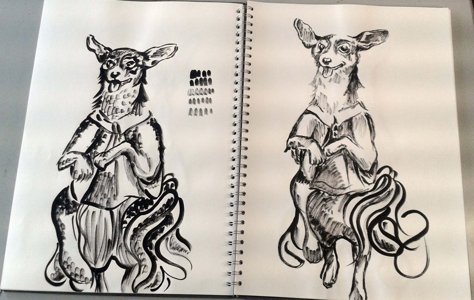 Studio Practice: Line - Tone, Mark Making and Texture