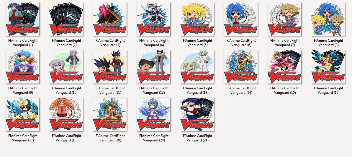 Folder Icon Anime CardFight Vanguard