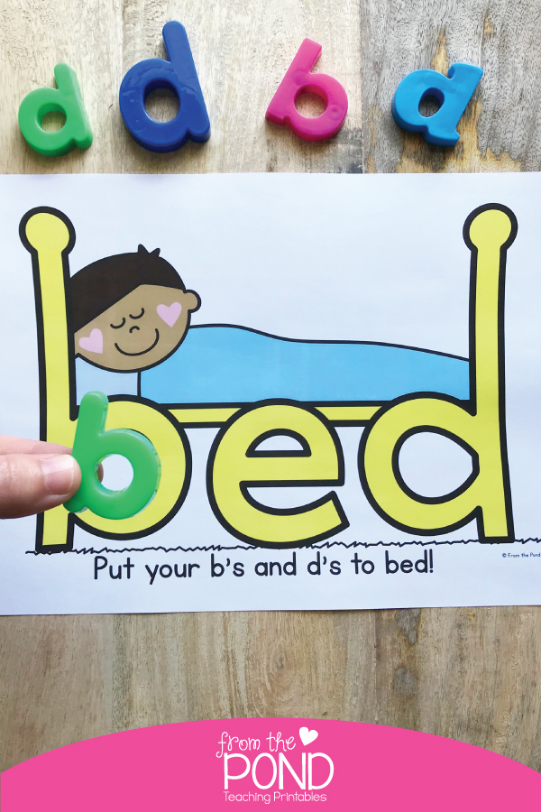 B and D Reversals - Put Your Bs and Ds to Bed | From the Pond