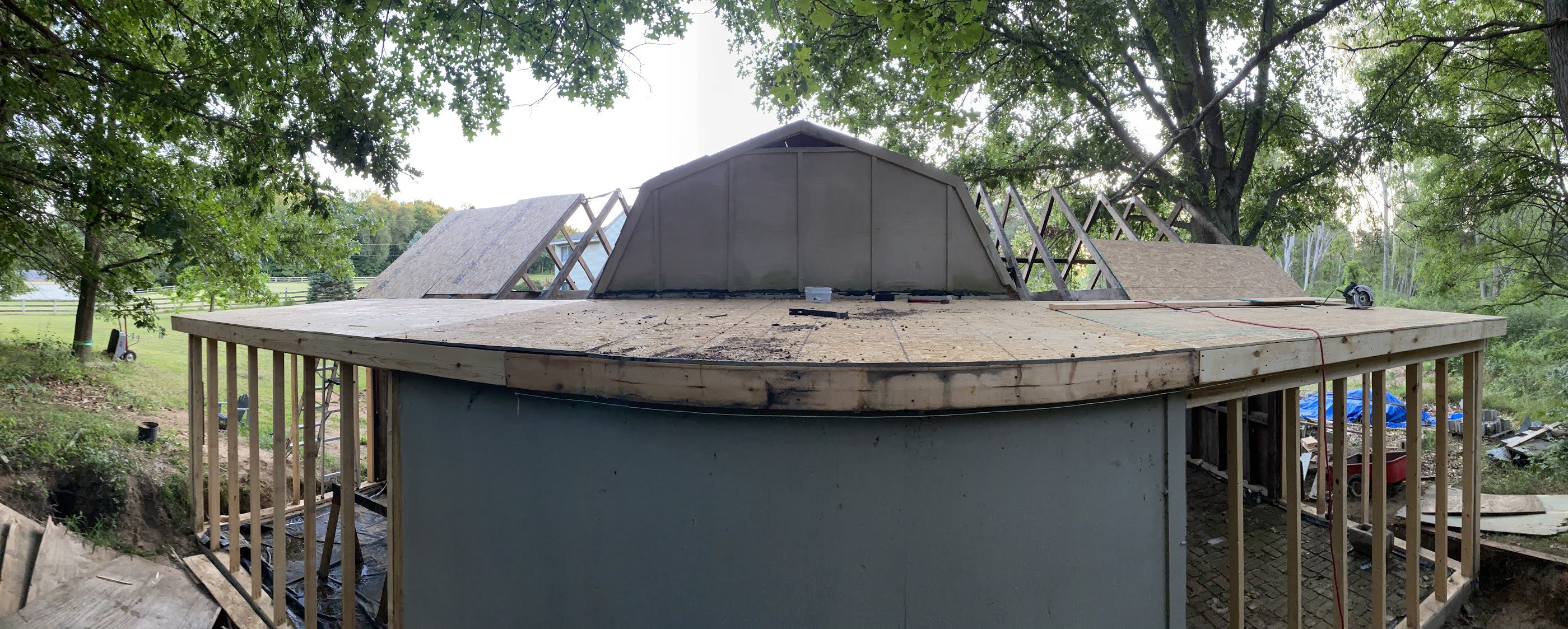 Shred Shed - DIY Music Studio, Vol. 3 - Roof, Siding and more! | The ...