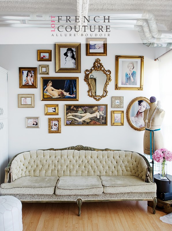 Decor Inspiration French Couture Loft with Allure Boudoir | Cool Chic ...
