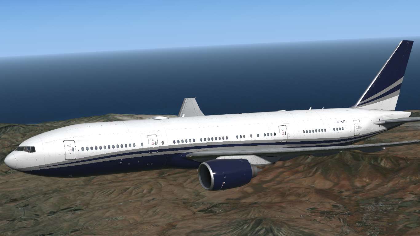 Texturas Brasileiras: Access Industries Boeing 777-200ER N777UK