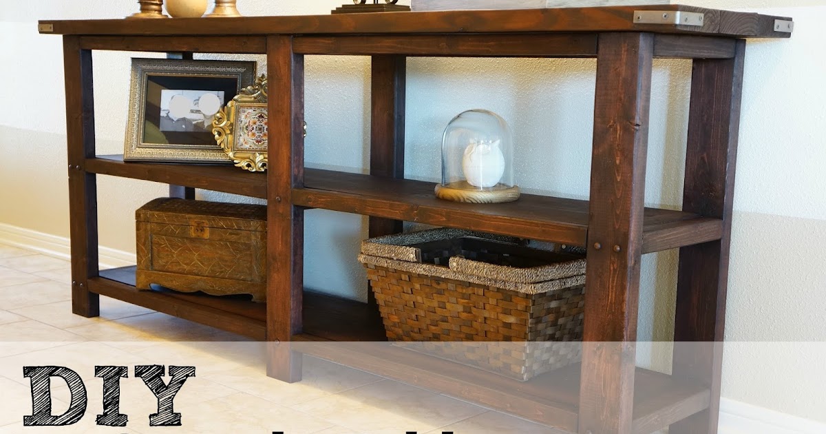 Our Gilded Abode: DIY Console Table Reveal