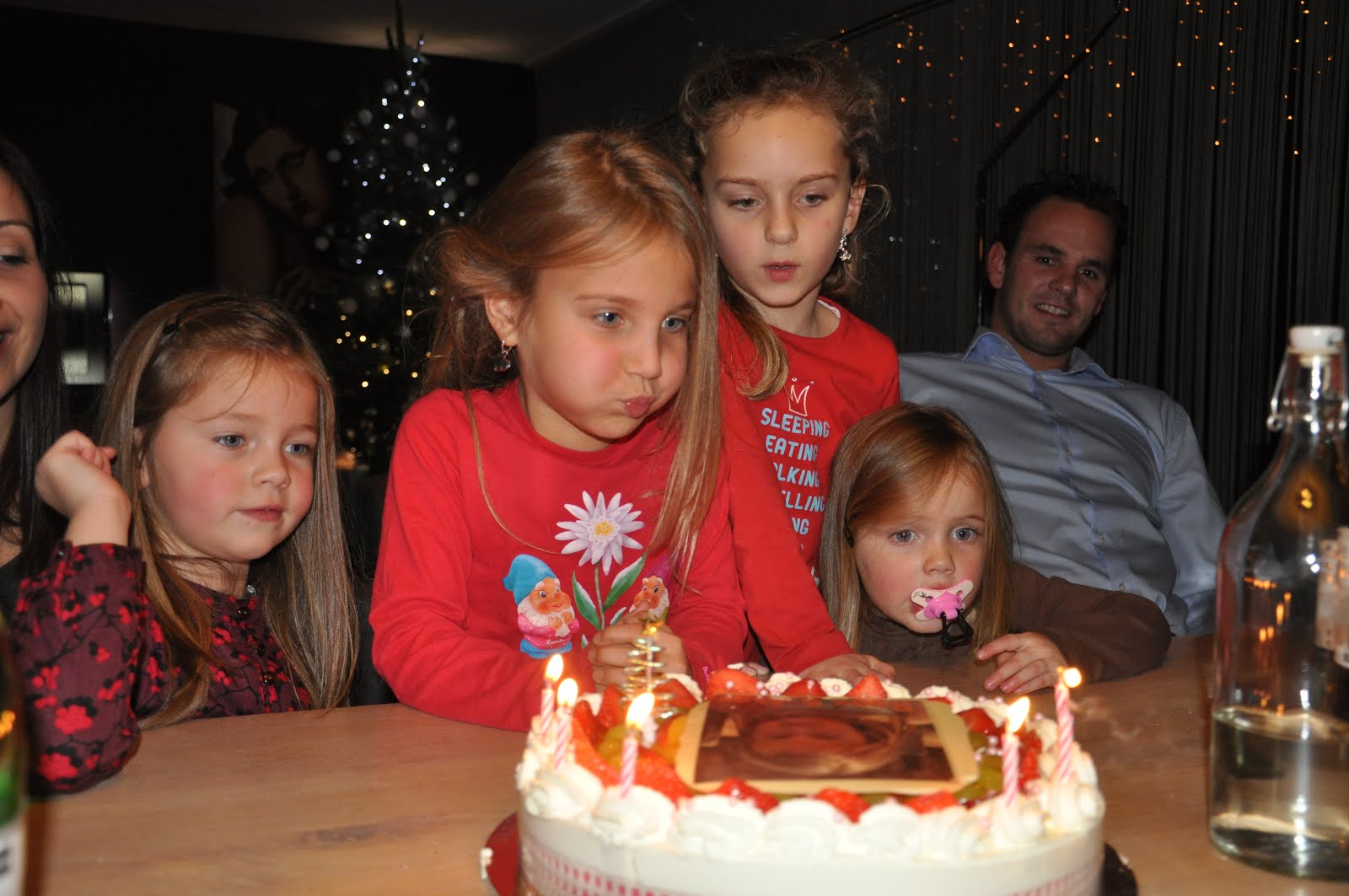 Lenne, Roos en Mats: Roos haar verjaardagsfeest voor de familie