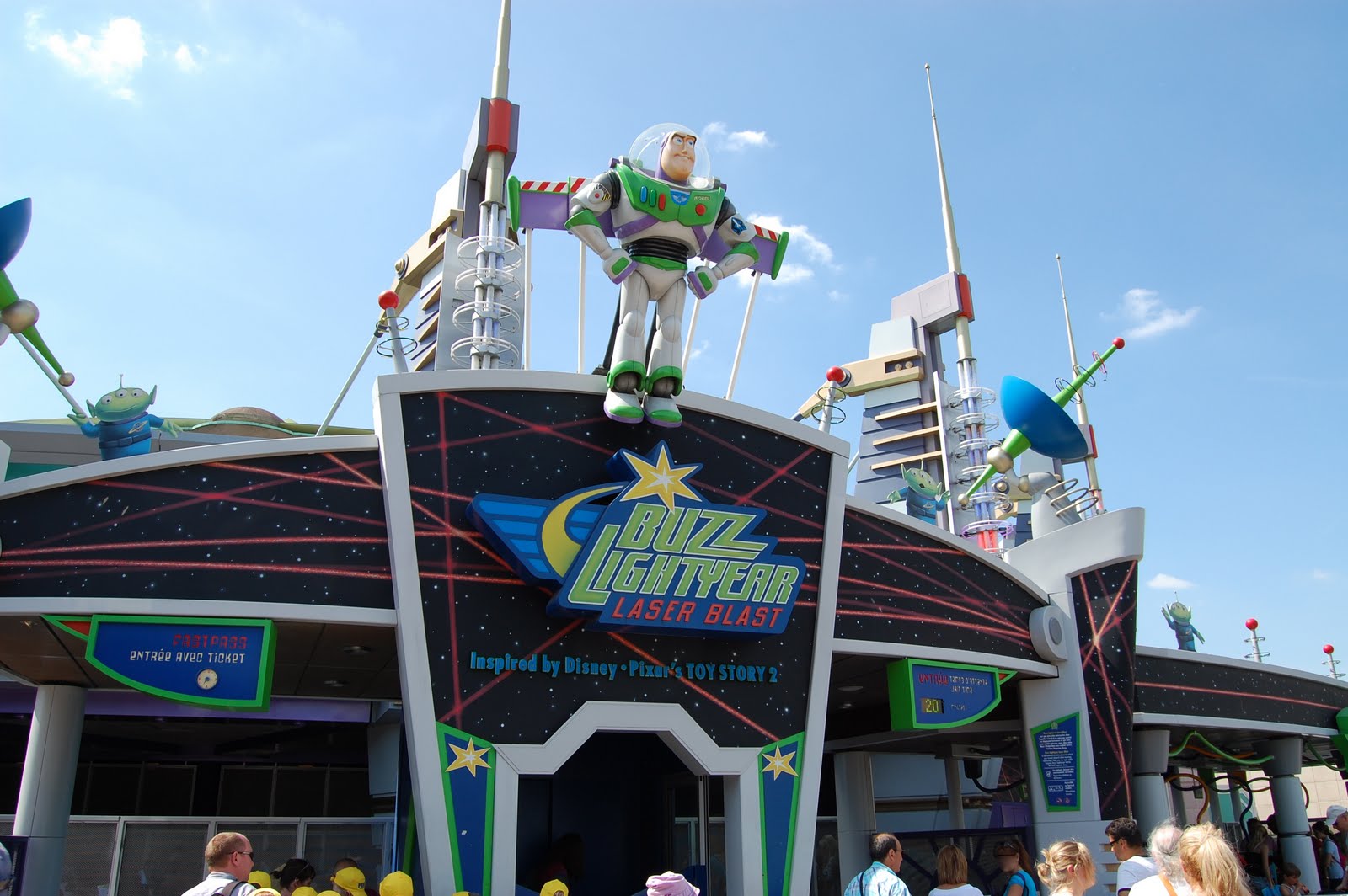 Buzz Lightyear Attractions