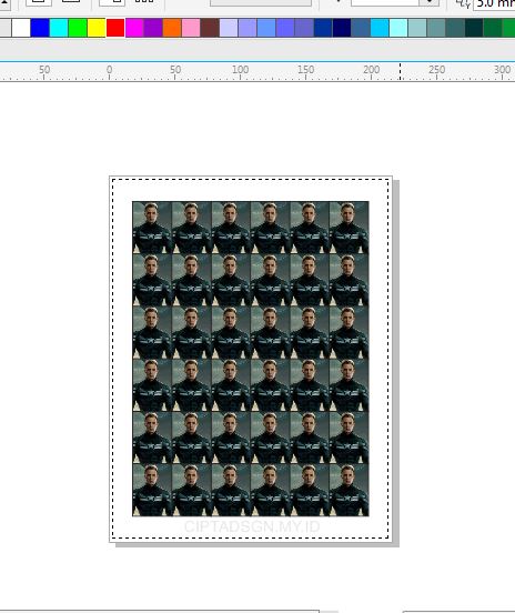 Setting Layout Pas Foto 3x4 dan Cara Printout Menggunakan CorelDraw ...
