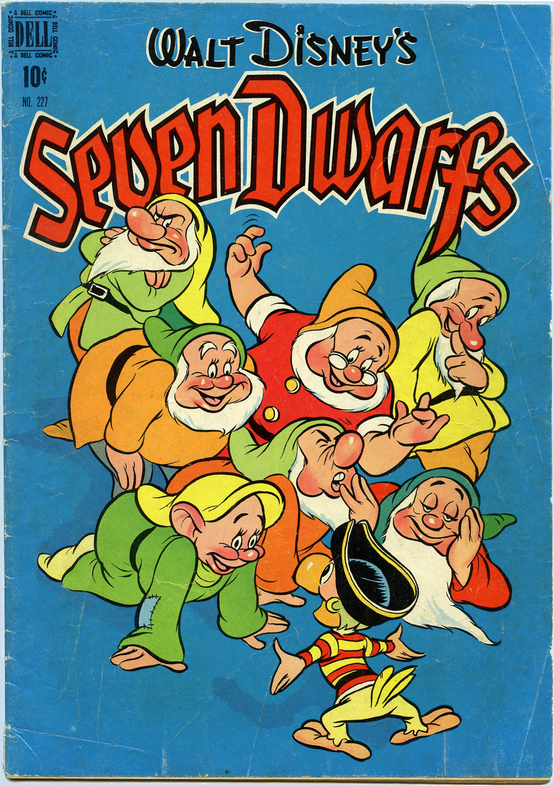 Filmic Light - Snow White Archive: Seven Dwarfs 1949 Four Color Comic ...