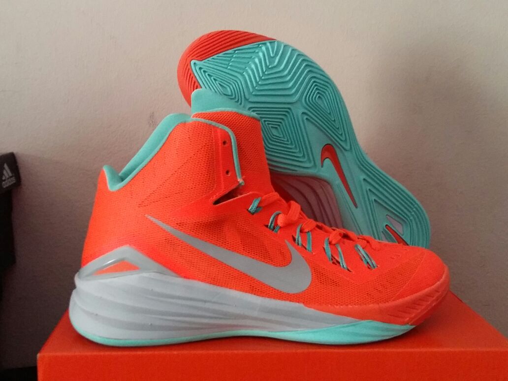 Nike Hyperdunk 2014 Orange Green - Luvi Clothing