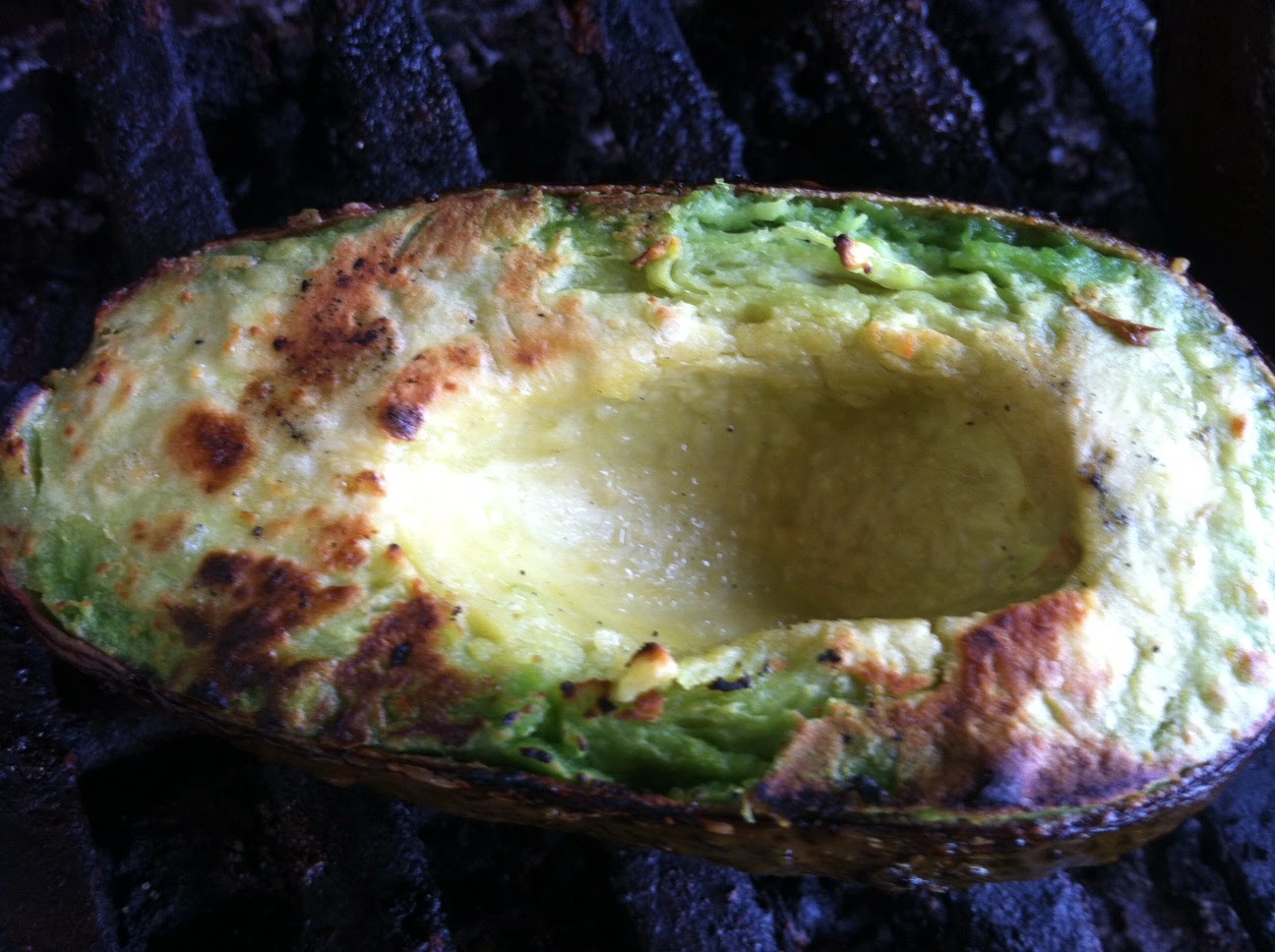 The Unabashed Kitchen Wench: Grilled Avocadoes