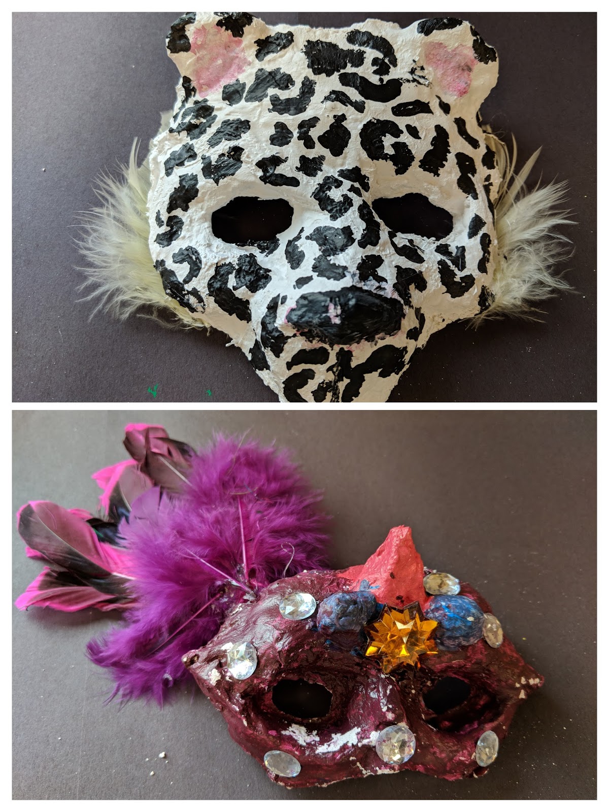 Miss Arty Pants: Plaster Masks
