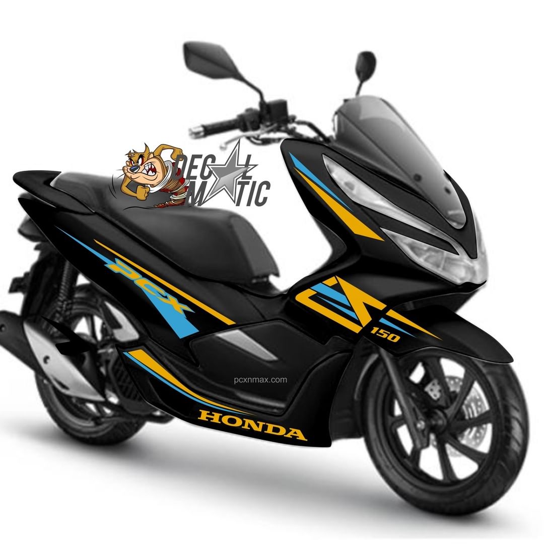 Modifikasi Pcx Warna Hitam Original, Polos, Metalik, Mutiara Doff Dll ...