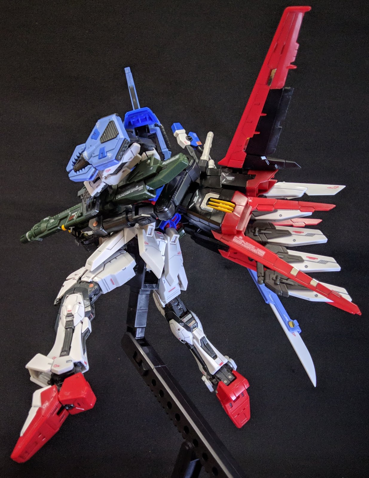 Sketsa Langit: Gunpla #55 - P-Bandai RG Perfect Strike Gundam Review