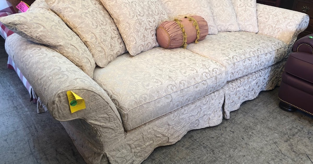 Uhuru Furniture & Collectibles: REDUCED #469651 Cream Jacquard Rolled ...