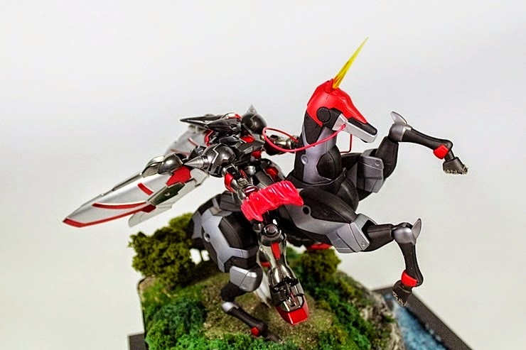 Gundam Family: HGUC 1/144 Master Gundam + Fuunsaiki Diorama Custom Build