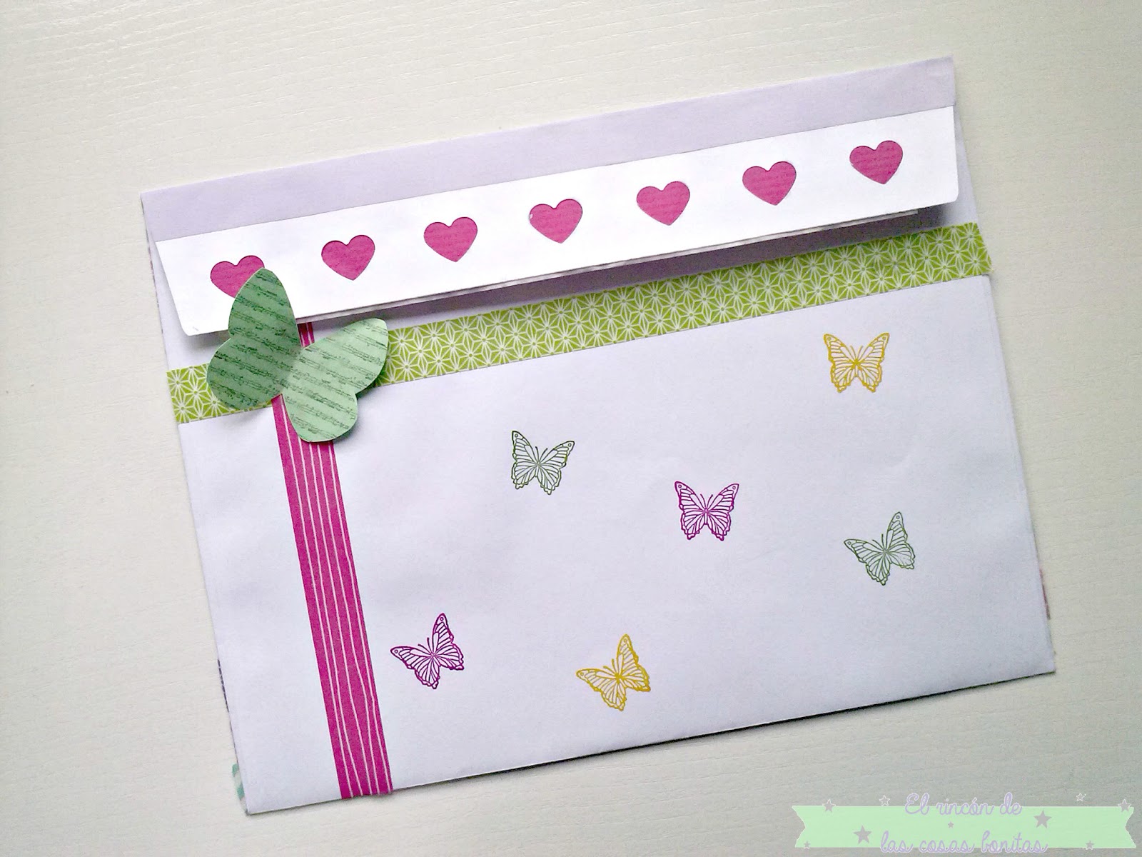 Un Sobre Decorado Desafío Love Craft El Rincón De Las Cosas Bonitas