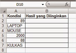 Blog Belajar Ms. Excel: Fungsi IF Ms Excel