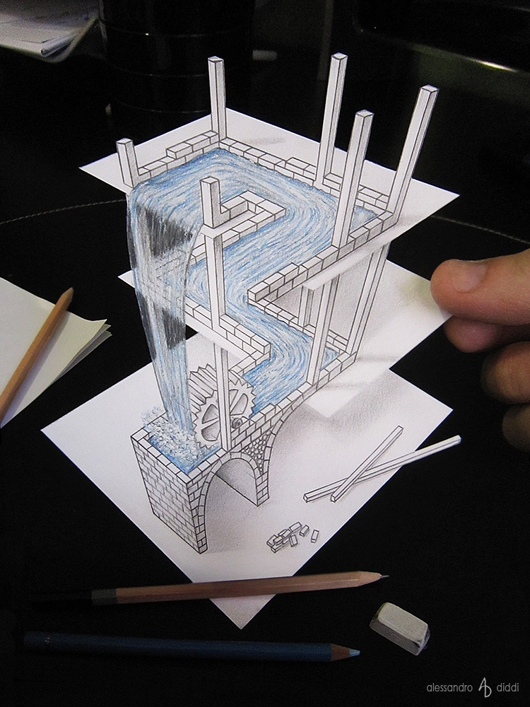How To Draw Anamorphic Art On Paper