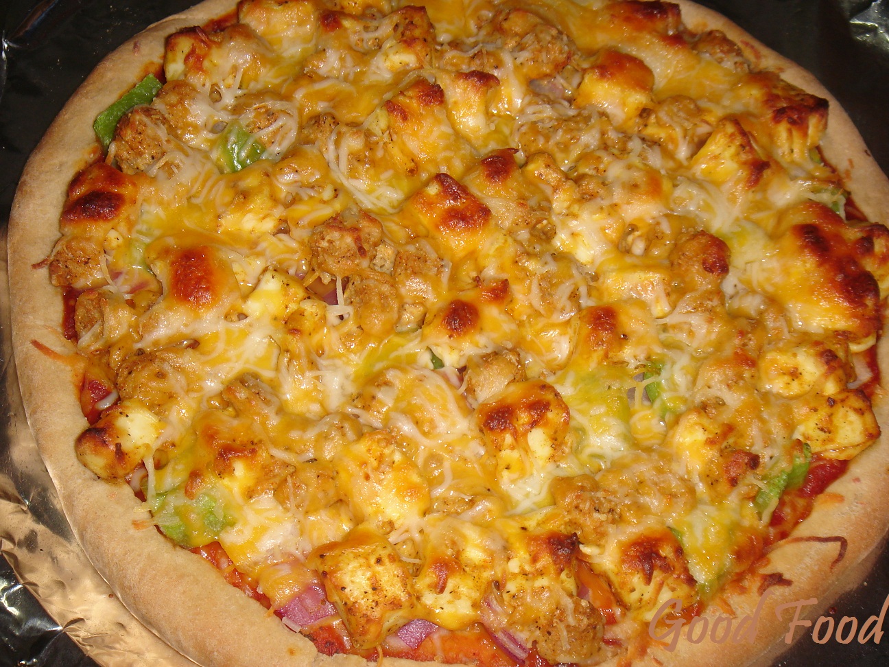 Good Food: Tandoori Soya and Paneer Pizza