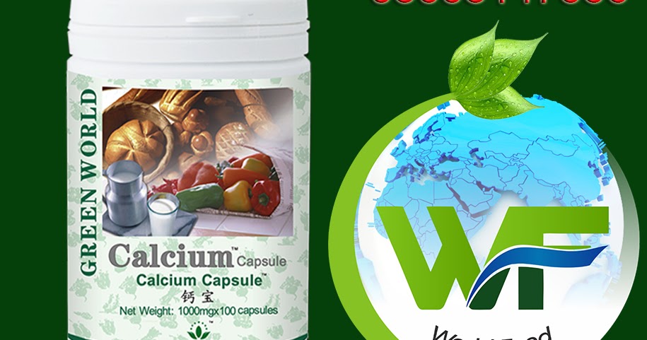 Green World Calcium Capsule in Pakistan - En.WorldFood.com.pk - 0300 ...