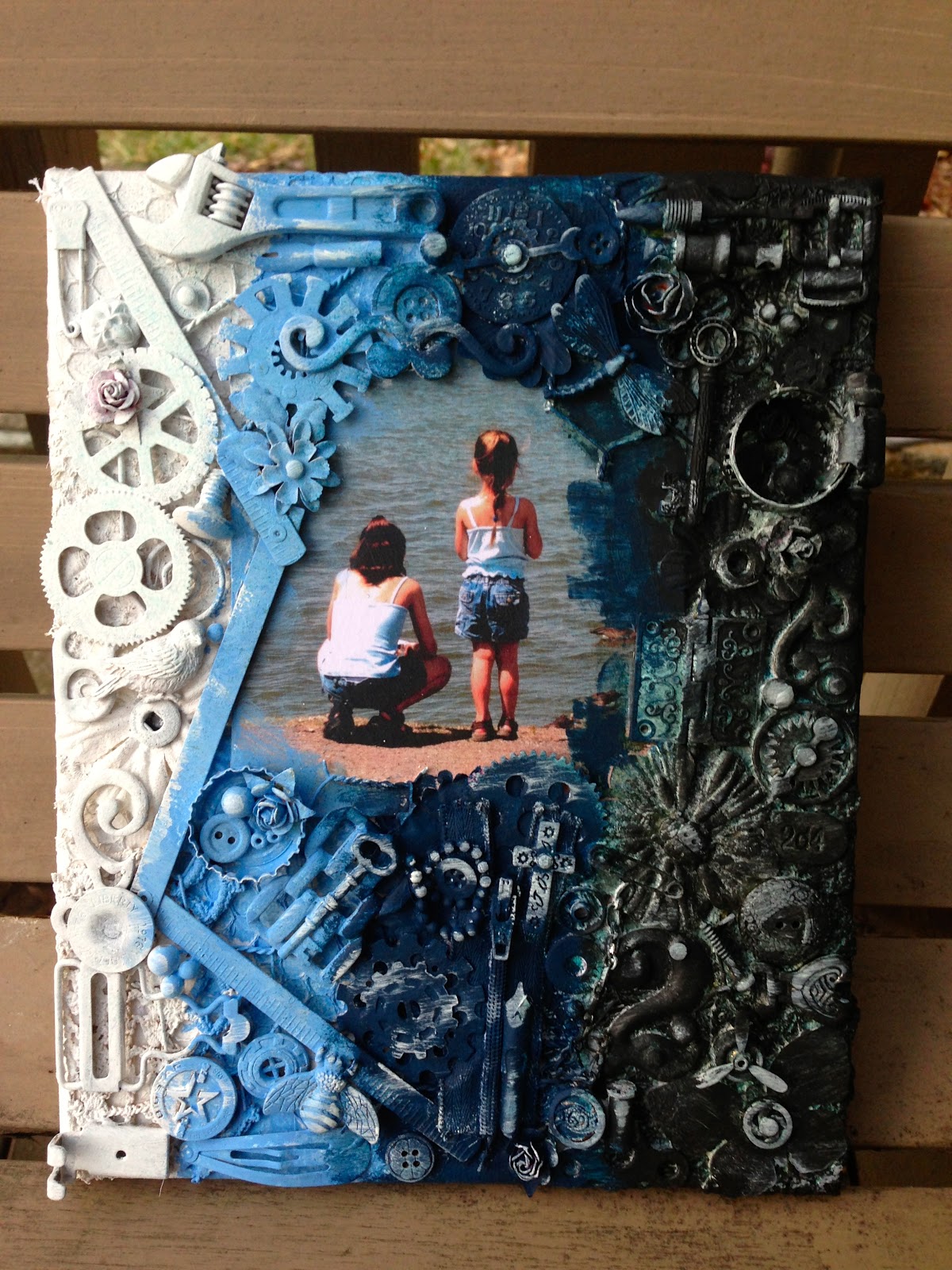 Claudine's Art Corner: My First Canvas EVER!!!!