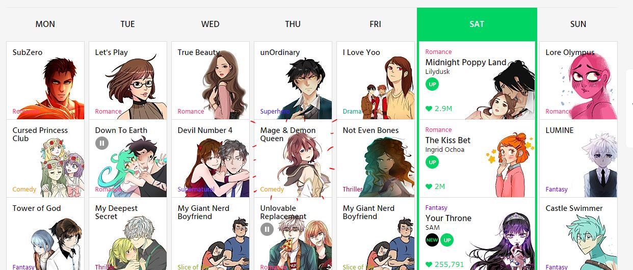 Lumix Flower : Lo basico de WEBTOON