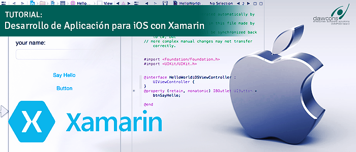 DW Software: TUTORIAL: Desarrollo de Aplicación para iOS con Xamarin