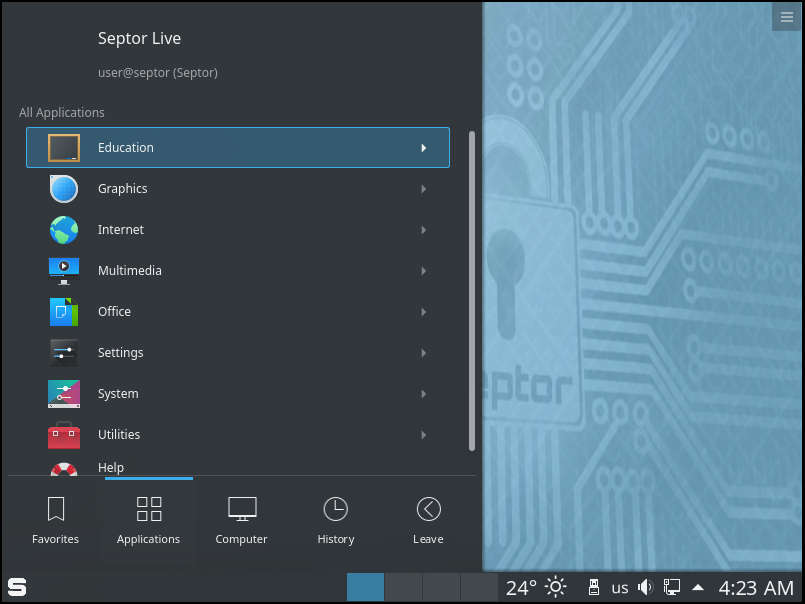 Tải Septor Linux 2020, Hệ điều hành giúp bạn ẩn danh trên Internet và ...