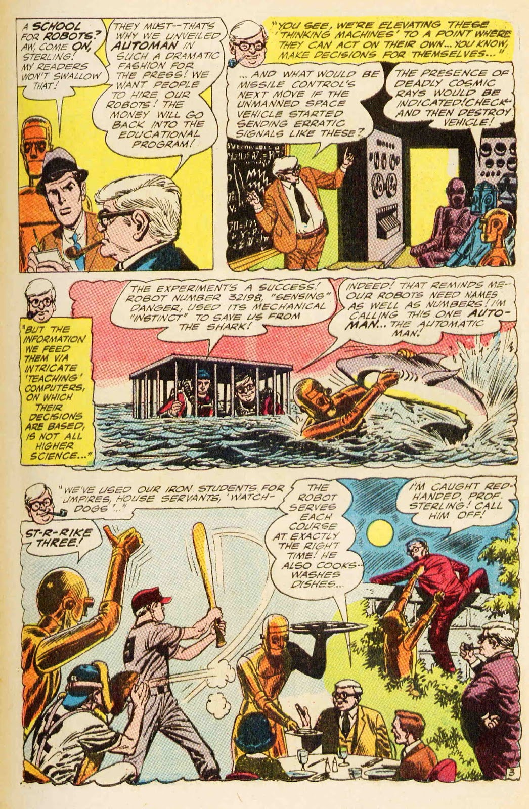 Four-Color Shadows: Automan-Lee Elias-1965