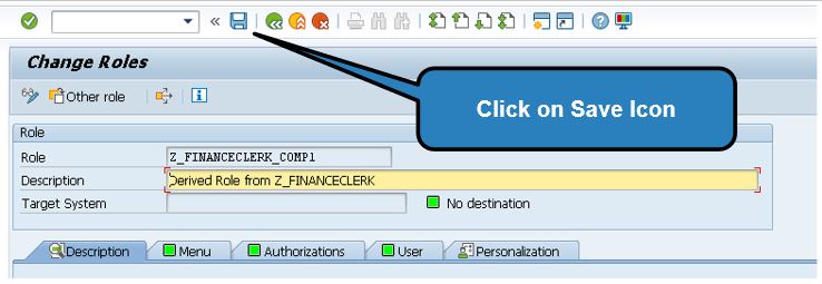 How To Create Derived Roles in SAP