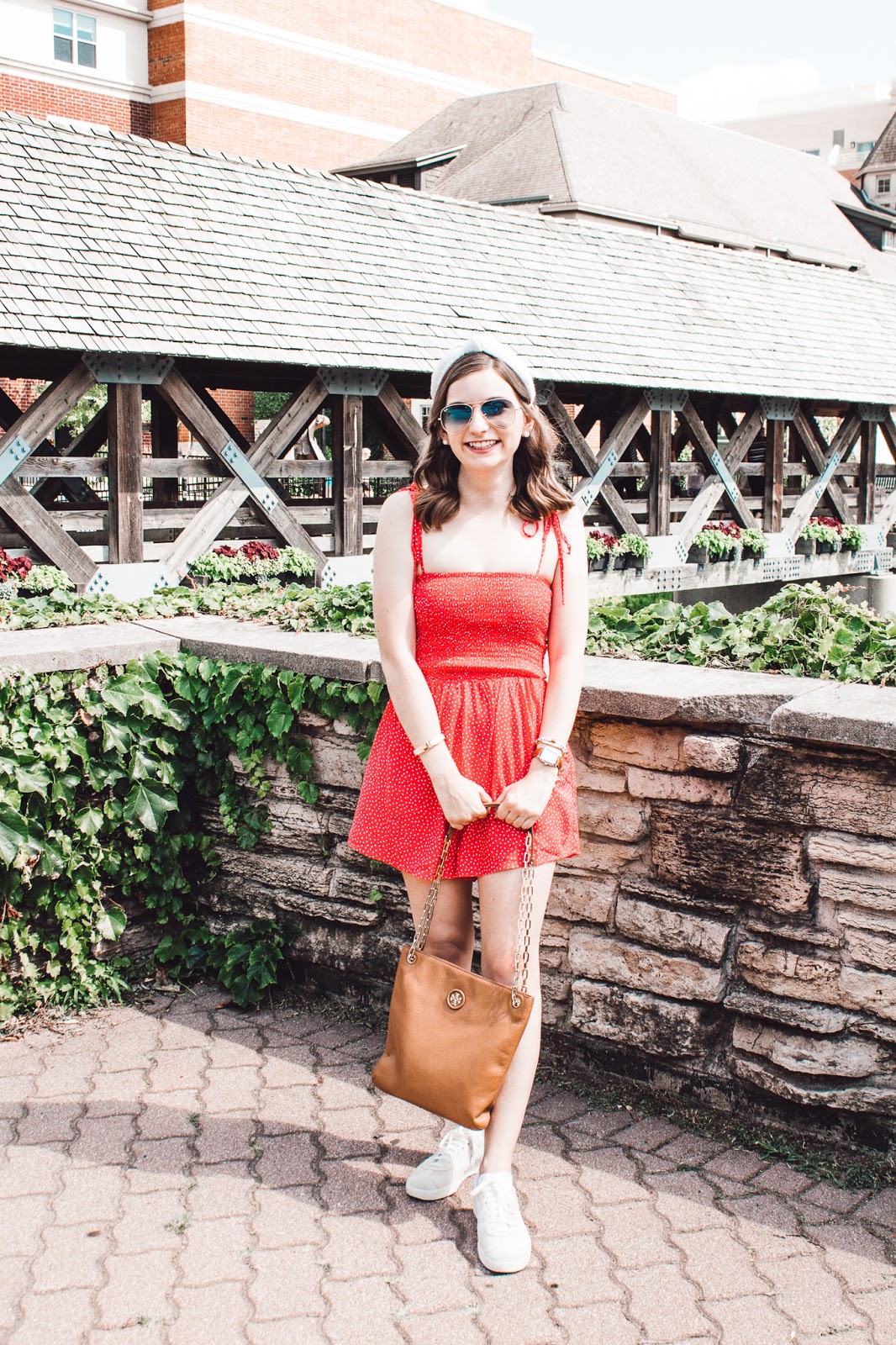 Sew Cute: OOTD: Red, White, & Dots