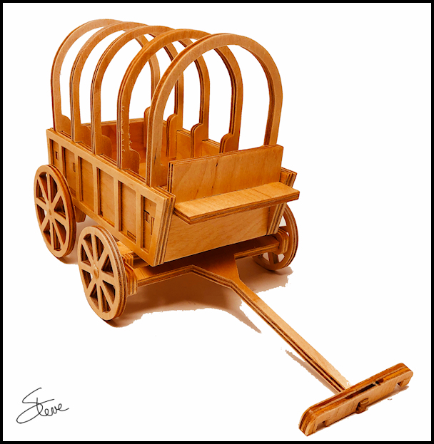 Scrollsaw Workshop: Covered Wagon Scroll Saw Pattern.