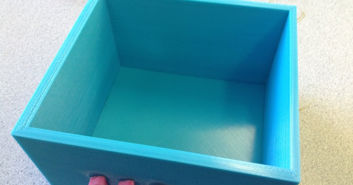 3D Print School: 3D Printed Storage Box - Large