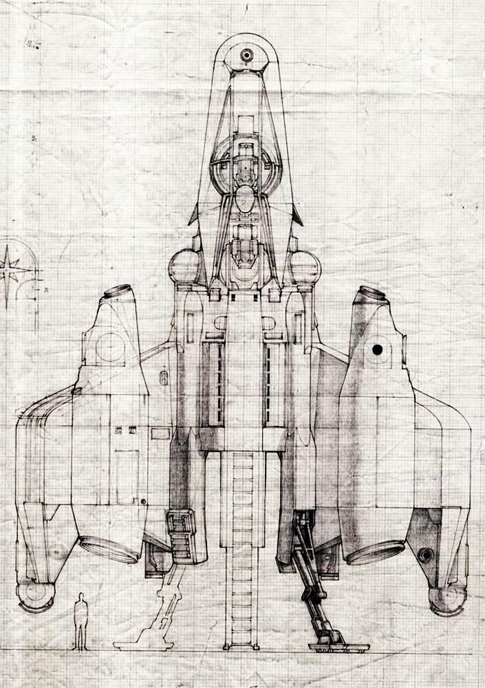 NAVES ESPACIALES DE CIENCIA FICCIÓN 10: LA GUNSTAR ONE de "The Last ...