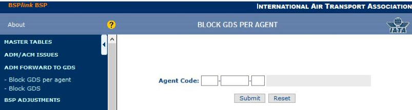 BSPlink User Guide - ADM Forwarding to GDS