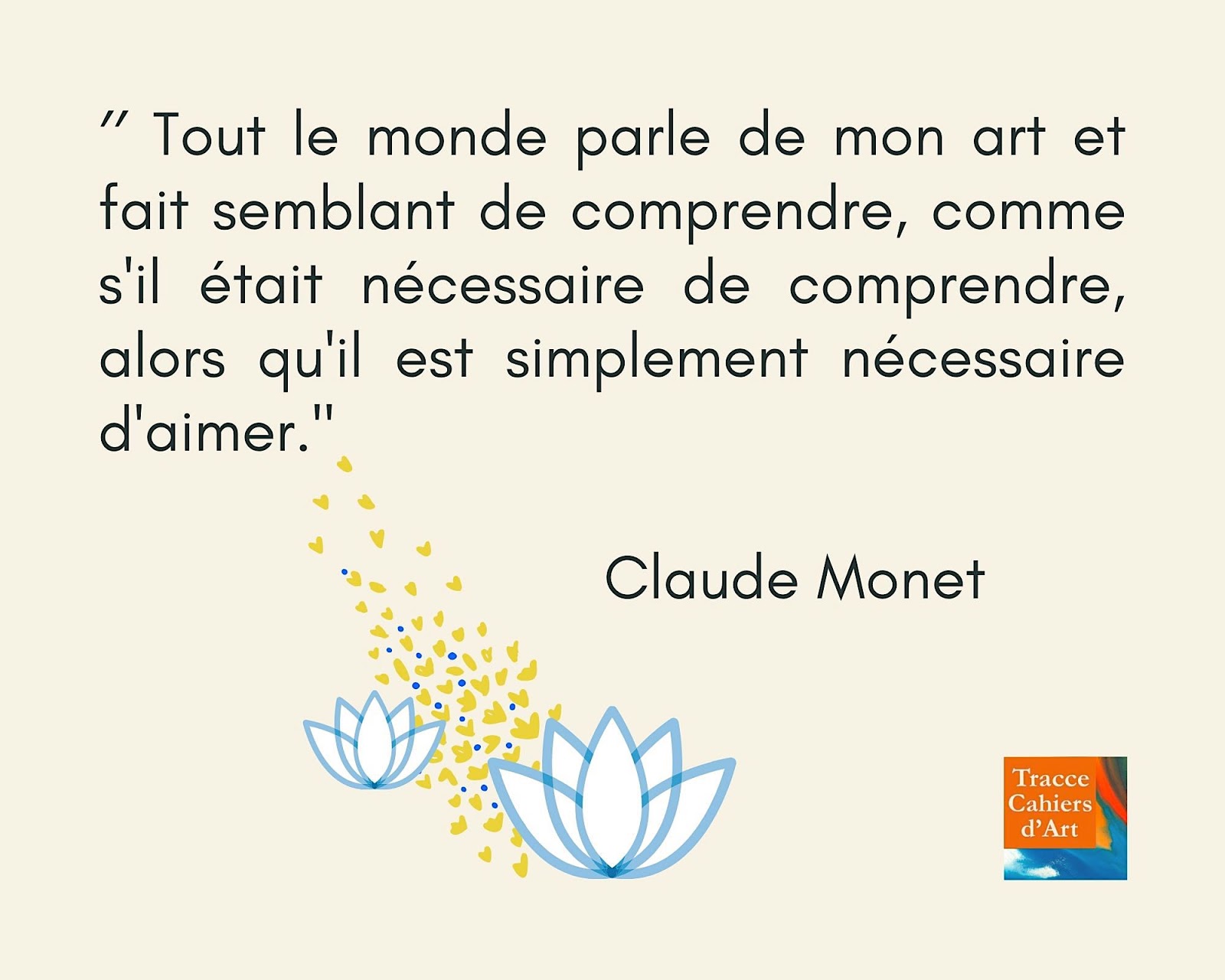 SHORT Art Diary • CLAUDE MONET, Tout le monde... Le parole degli Artisti