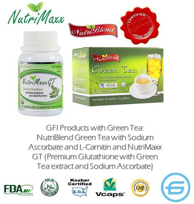 NutriMaxx Supplements: Green Tea in NutriMaxx GT Premium Glutathione ...