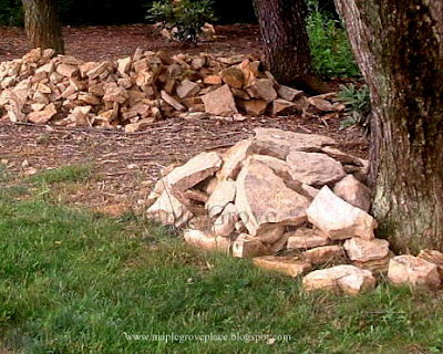 Maple Grove: Building a Stone Cairn