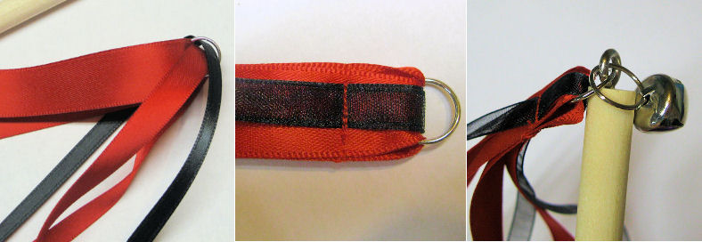 The Mouse, My Measurements and Marriage: Ribbon Wand Tutorial