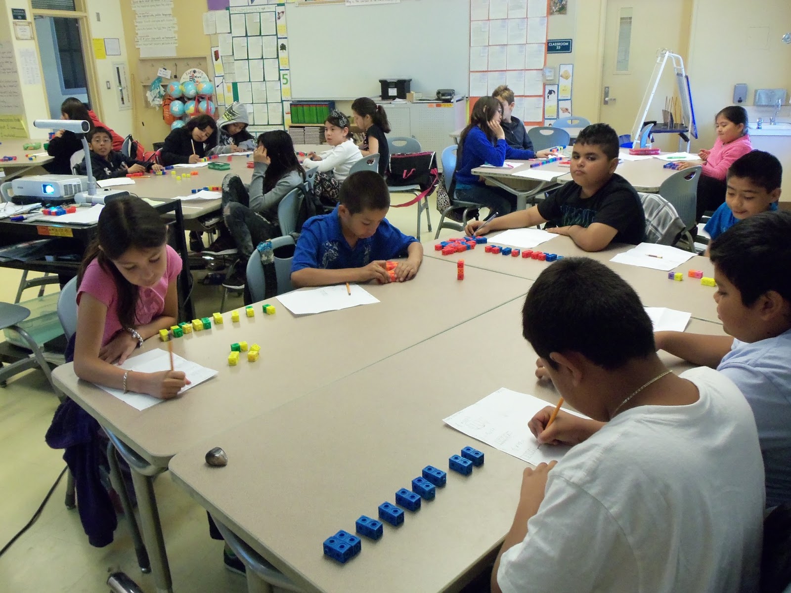 Mom and Me Math Activities: 4.NF.B.4 Multiplying Fractions with Snap Cubes