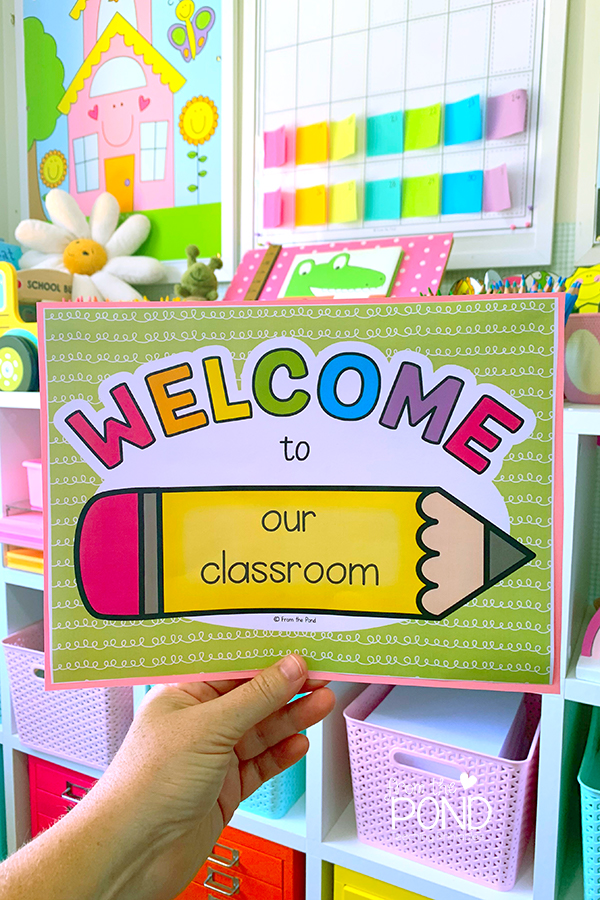 Classroom Welcome | From the Pond