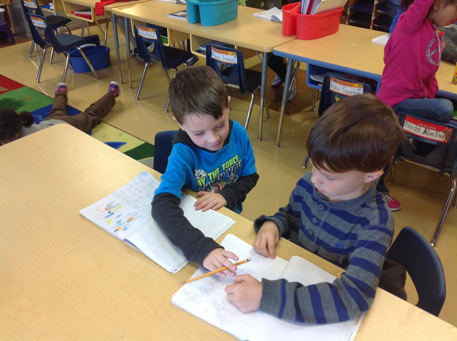 Team Tipton First Grade Information: Peer Editing