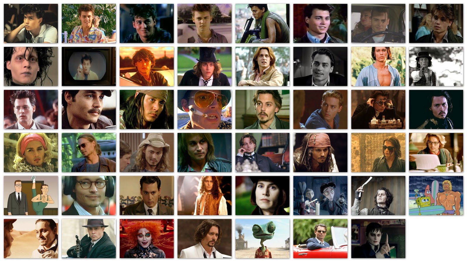 The Many Faces of Johnny Depp. | Info Planet