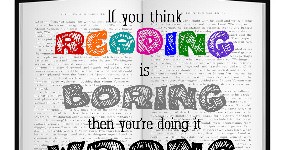 Nick Tirozzi's Teaching Blog: Why Do You Read?