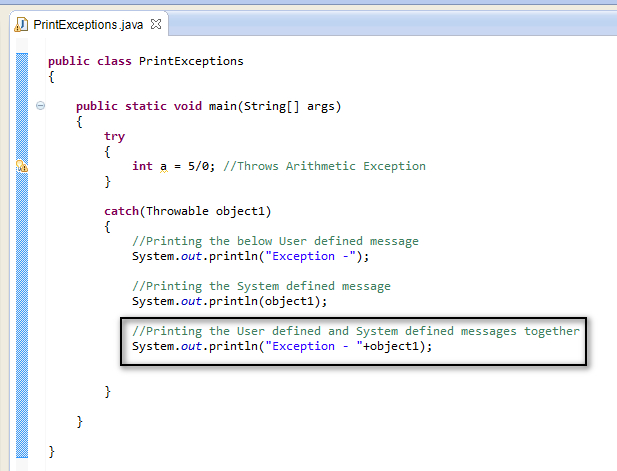 Selenium-By-Arun: 228. Printing the exception details in different ways
