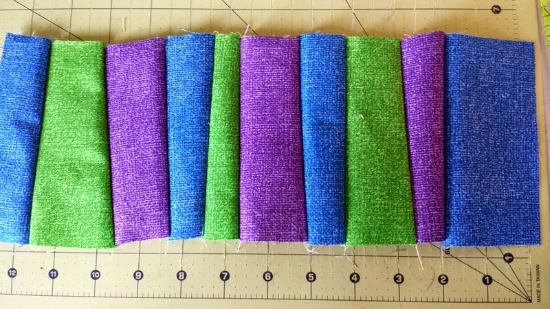 Sew in Love {with Fabric}: Burlap Brights Block Hop: Day 10