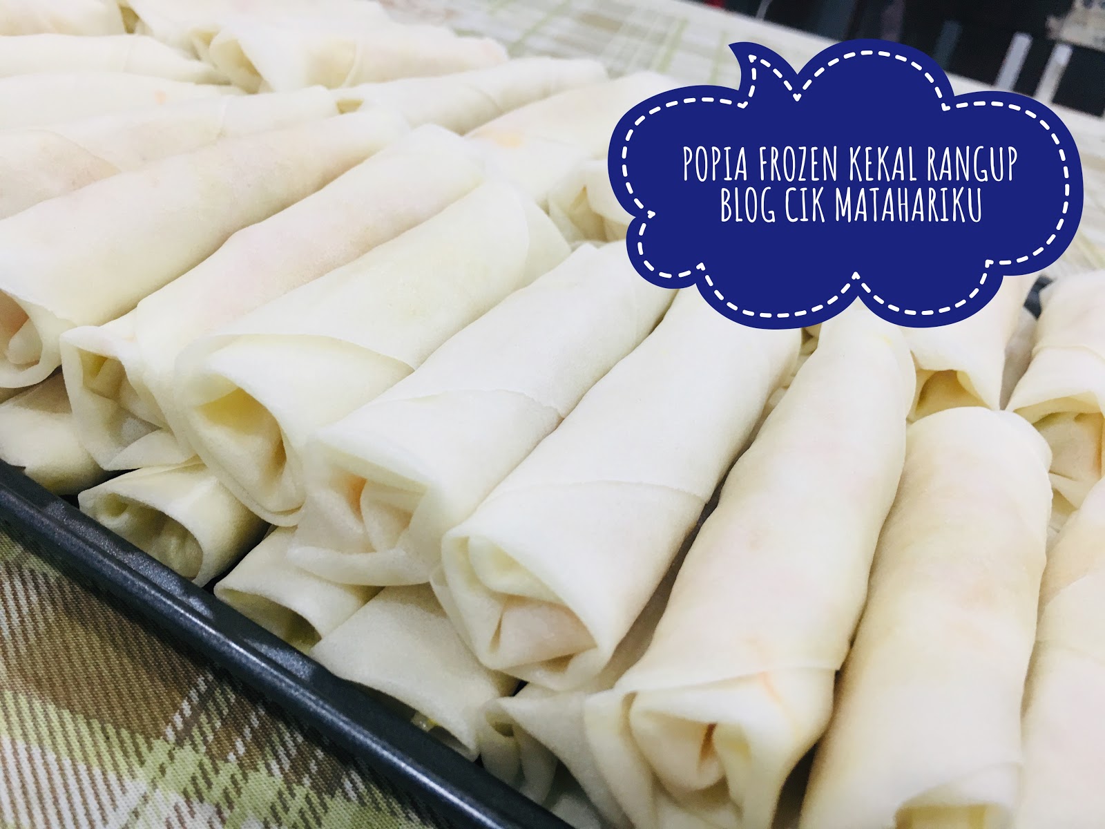 Resepi Popia Goreng Inti Sayur Yang Sedap, Rangup Dan Mudah Disediakan