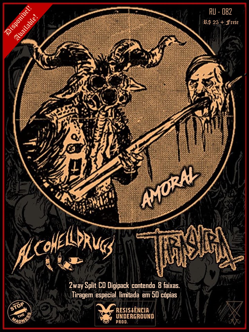 THRASHERA DISCOGRAFIA / DISCOGRAPHY: "Amoral" – 2 Way Split CD ...