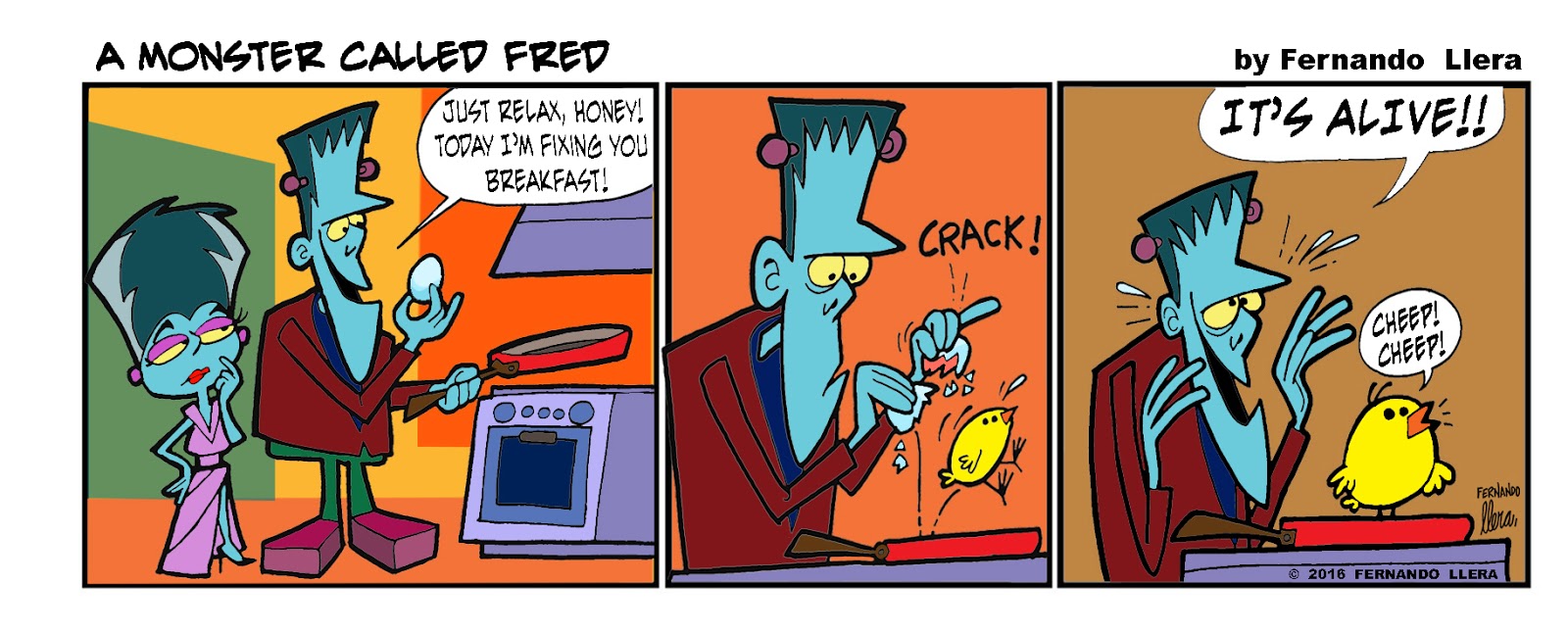 FERNANDO LLERA 'TOONS: A MONSTER CALLED FRED